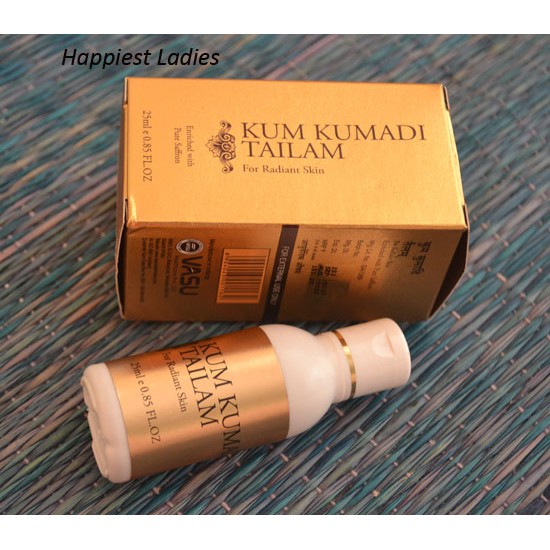 KUMKUMADI TAILAM/OIL For Young & Radiant Skin Naturally Enriched with ...