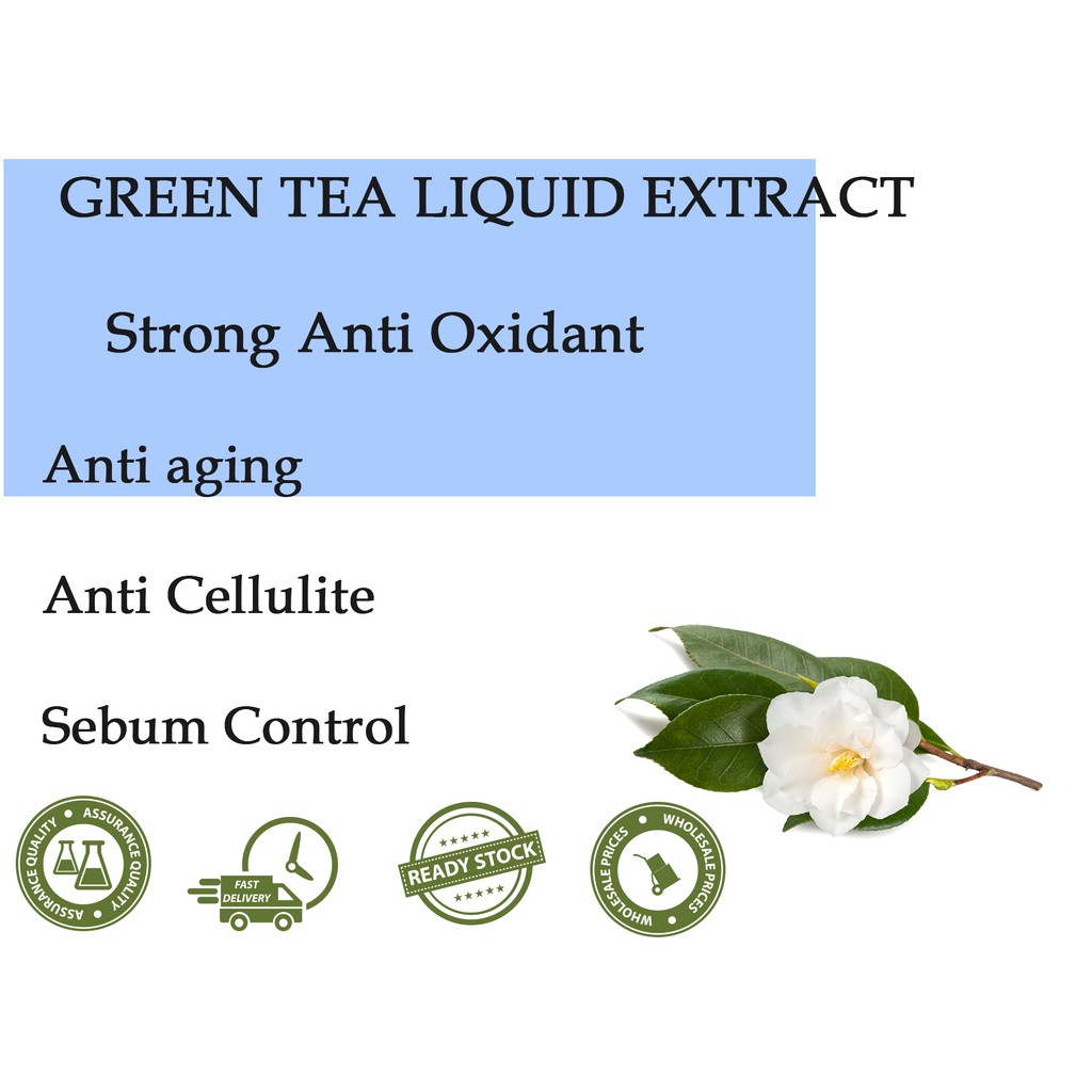 Green Tea Liquid Extract (Paraben Free) | Shopee Malaysia