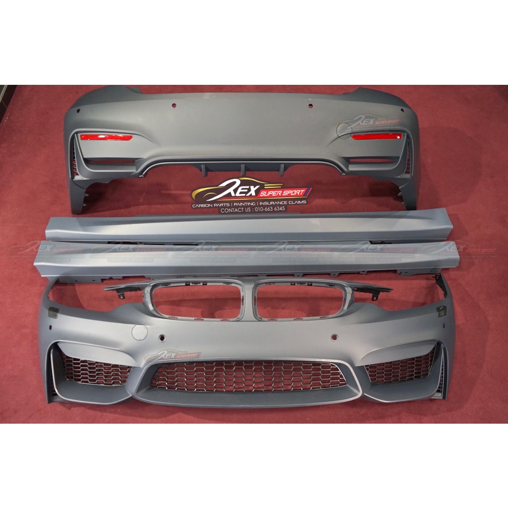 BMW F32 Upgrade M4 Bodykit Set Bumper F82 4 Series Front Rear Bumper ...