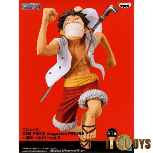 Bandai Banpresto One Piece Magazine Figure Monkey.D.Luffy-[Ready Stock ...