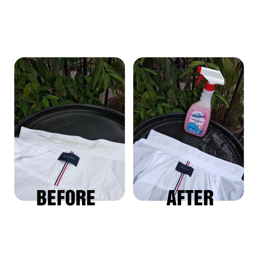 [Ready Stock] Multi- purpose Collar Cleaner Pink *500ml* remove stain ...