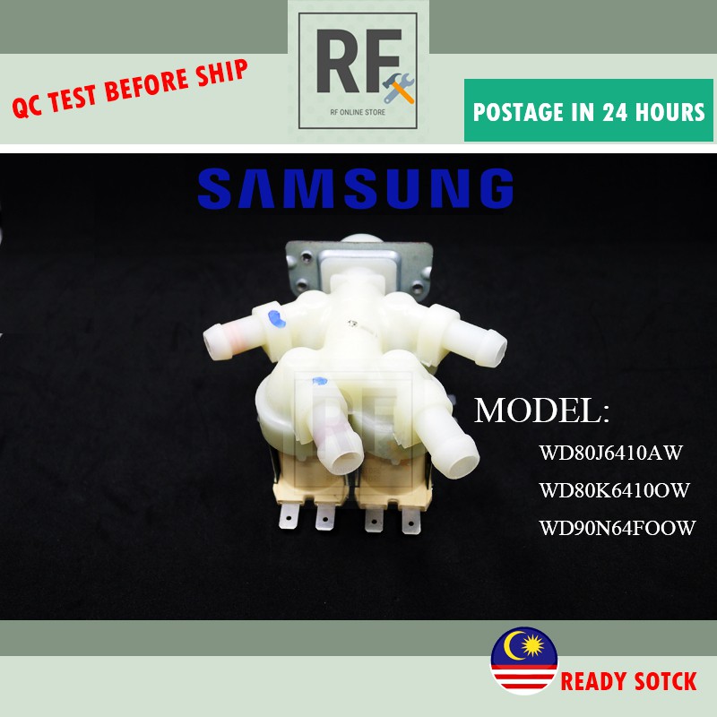 SAMSUNG WASHING MACHINE WATER INLET VALVE | WD80J6410AW WD80K6410OW ...