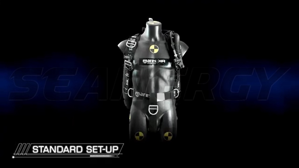 Mares Xr-Rec Trim Single Backmount BCD Donut BCD for Scuba Diving Tec ...