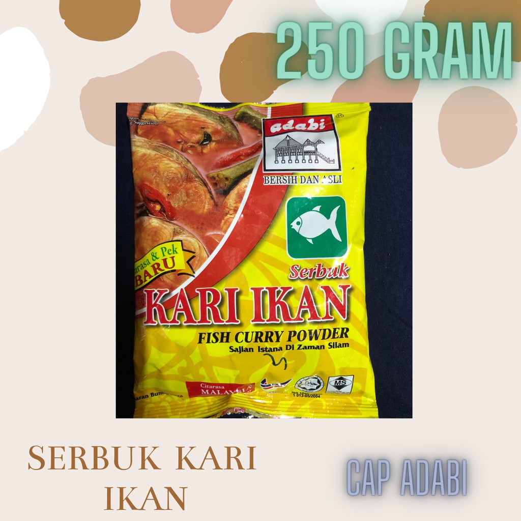 🔥Ready Stock 🔥 Rempah pack Cap ADABI kerutut, kari ikan , kari daging ...