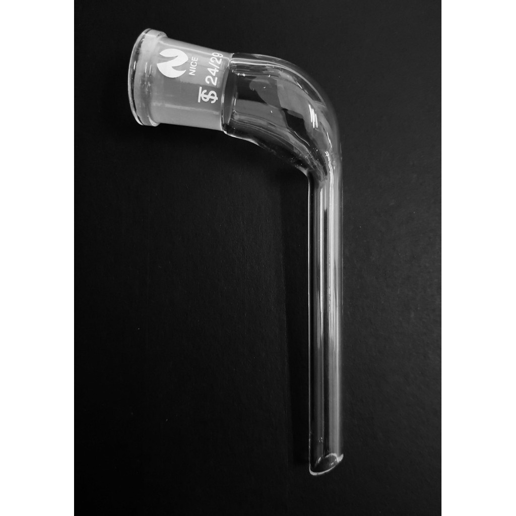 Plain bend Adapter 24/29 Socket to Cone Receiver Adapter READY STOCK ...