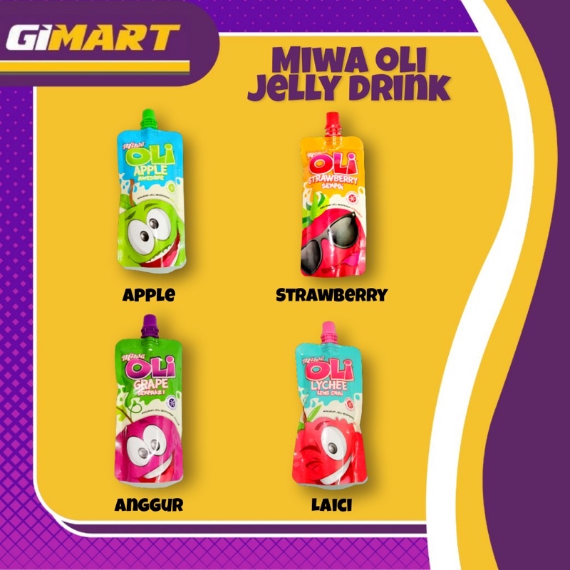 MIWA OLI JELLY DRINK/MINUMAN JELLY PREBIOTIK 1PCS | Shopee Malaysia