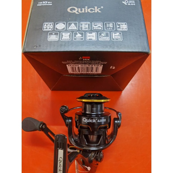 DAM QUICK SPINNING REEL | Shopee Malaysia