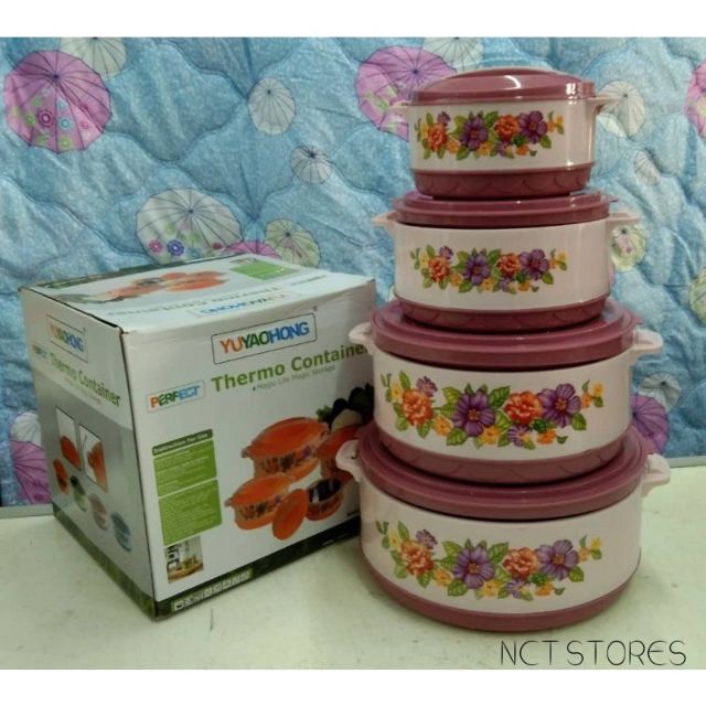{READY STOCK} 4PCS TERMOS MAKANAN / TERMOS CONTAINER | Shopee Malaysia