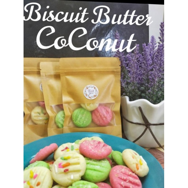 50PACK Doorgift Goodies Murah Viral / Biscuit Butter Coconut / Biskut ...