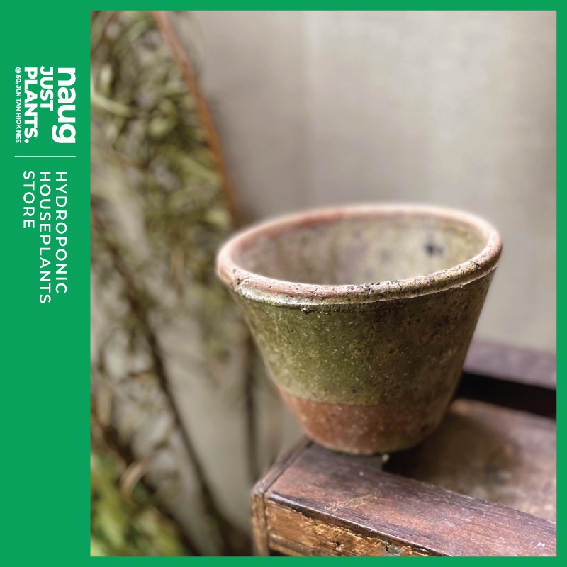 ANTIQUE CERAMIC VASE (RECLAIMED RUBBER HARVESTING VASE) | Shopee Malaysia