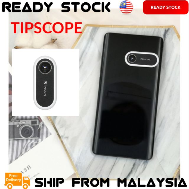 Original TIPSCOPE Microscope 20X-400X Universal Portable Mobile Phone ...