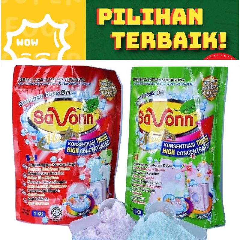 Savonn Magic Sabun Cempaka Cuci Baju Viral Multipurpose Cleaner | Shopee Malaysia