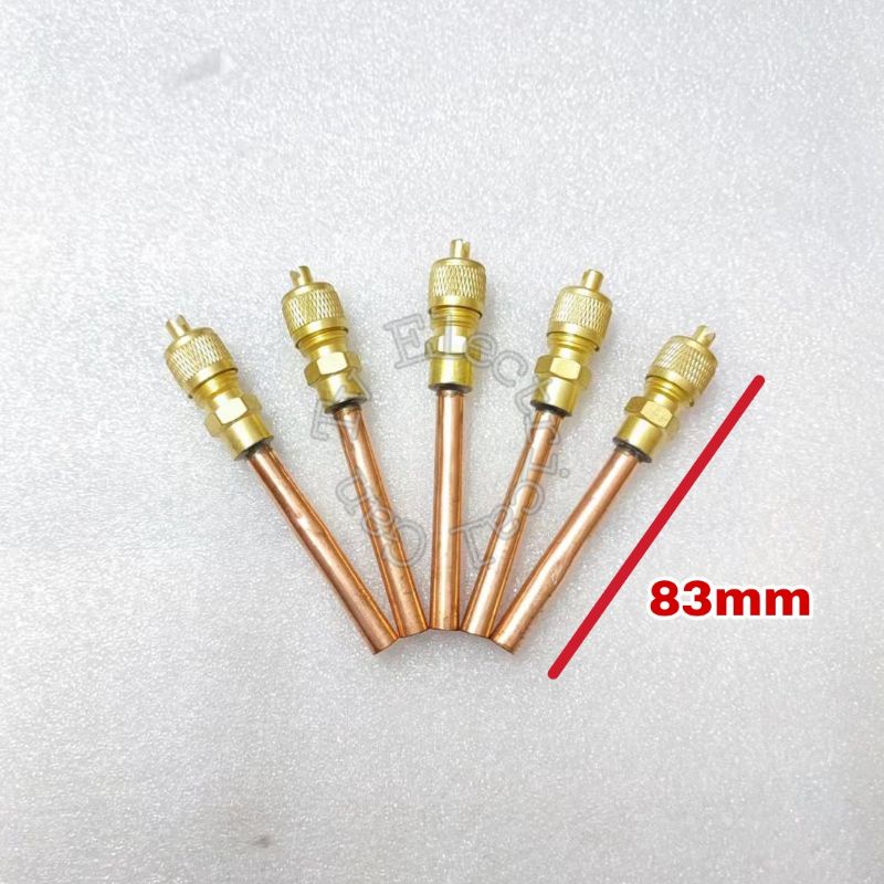 (1pc) Heavy Duty Refrigerator/Aircond Access Check Charging Valve 1/4 ...