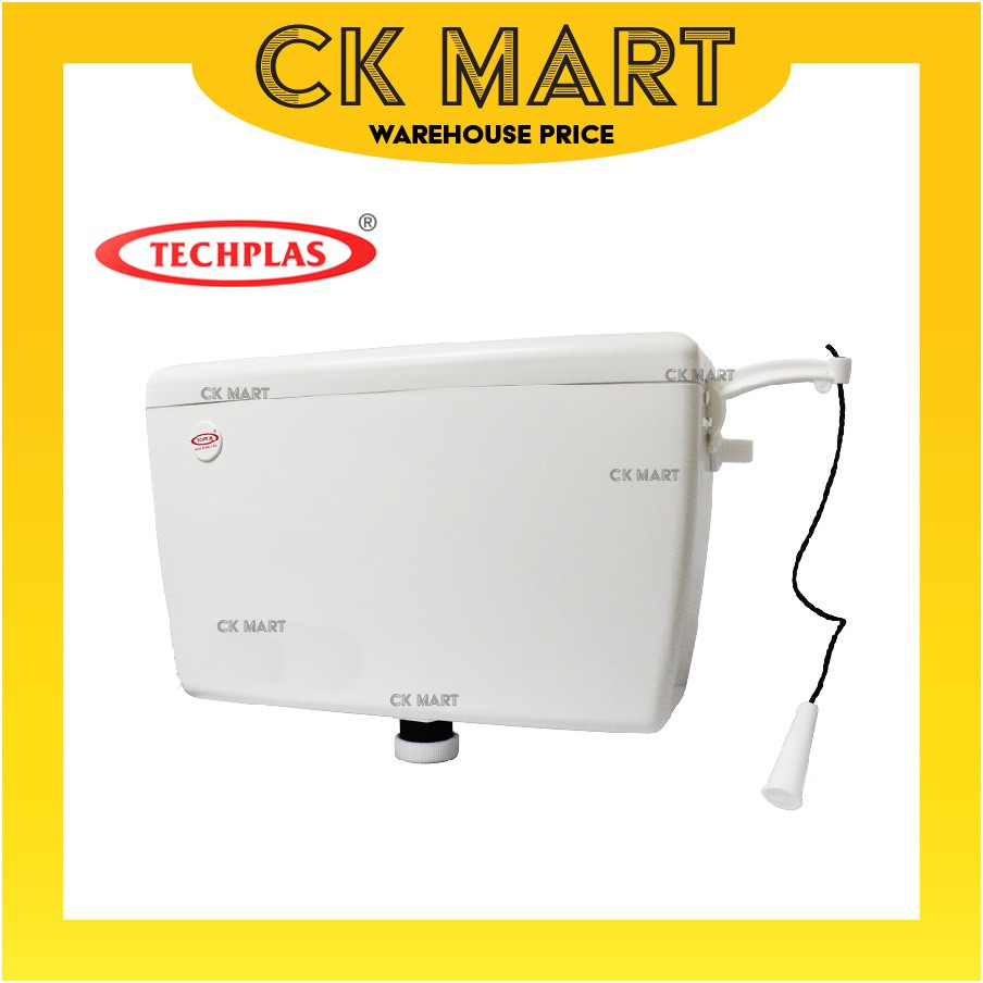 *TECHPLAS 9LITER Elegen Plastic Cistern High Level* local seller ...