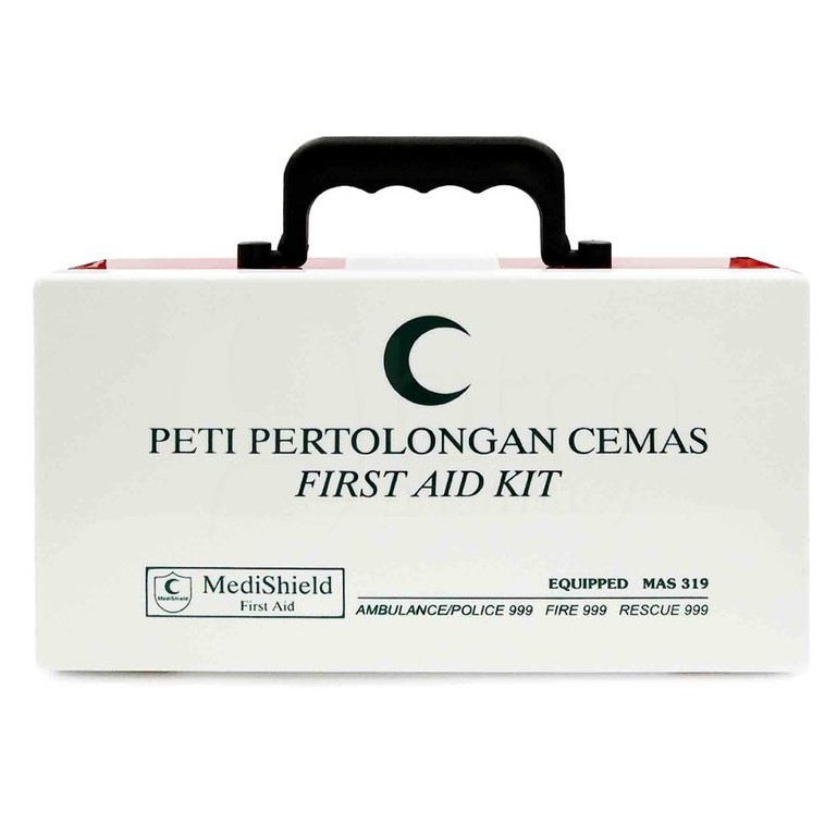 MEDISHIELD EQUIPPED ABS FIRST AID KIT (MAS 319) S (EXP:05/2028 ...