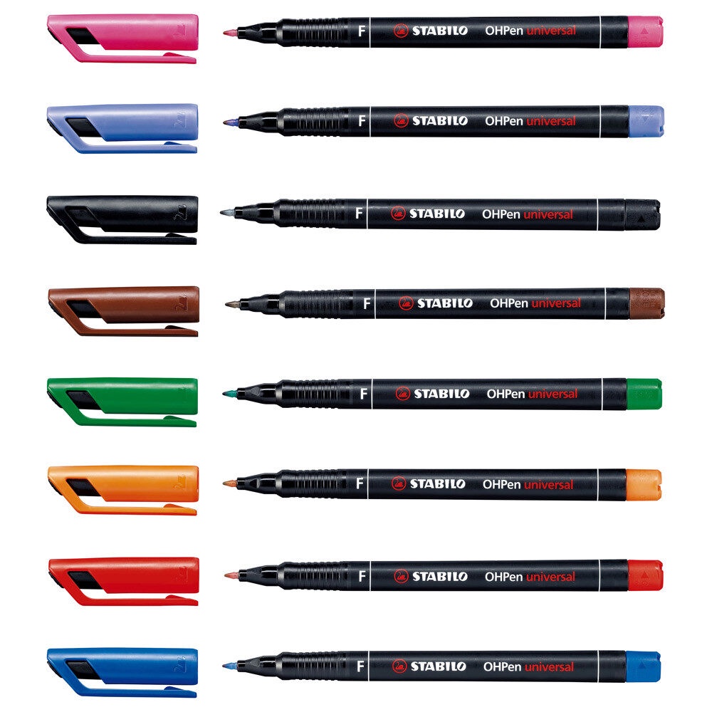 [Office Matters] Stabilo OHPen Universal Permanent Marker | Shopee Malaysia