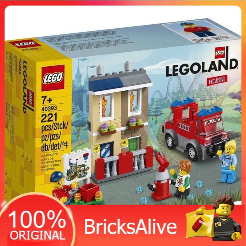 [BricksAlive] LEGO LEGOLAND Exclusive : Fire Academy 40393 | Shopee ...