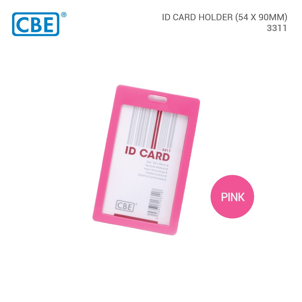 CBE 3311 ID Card Holder | Name Tag | 54 x 90MM | Shopee Malaysia