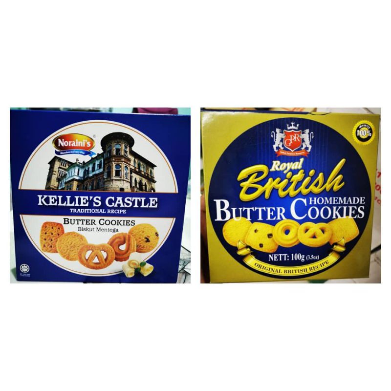 [Halal]🔥Ready Stock🔥Kellie's Castle/Royal British Butter Cookies ...