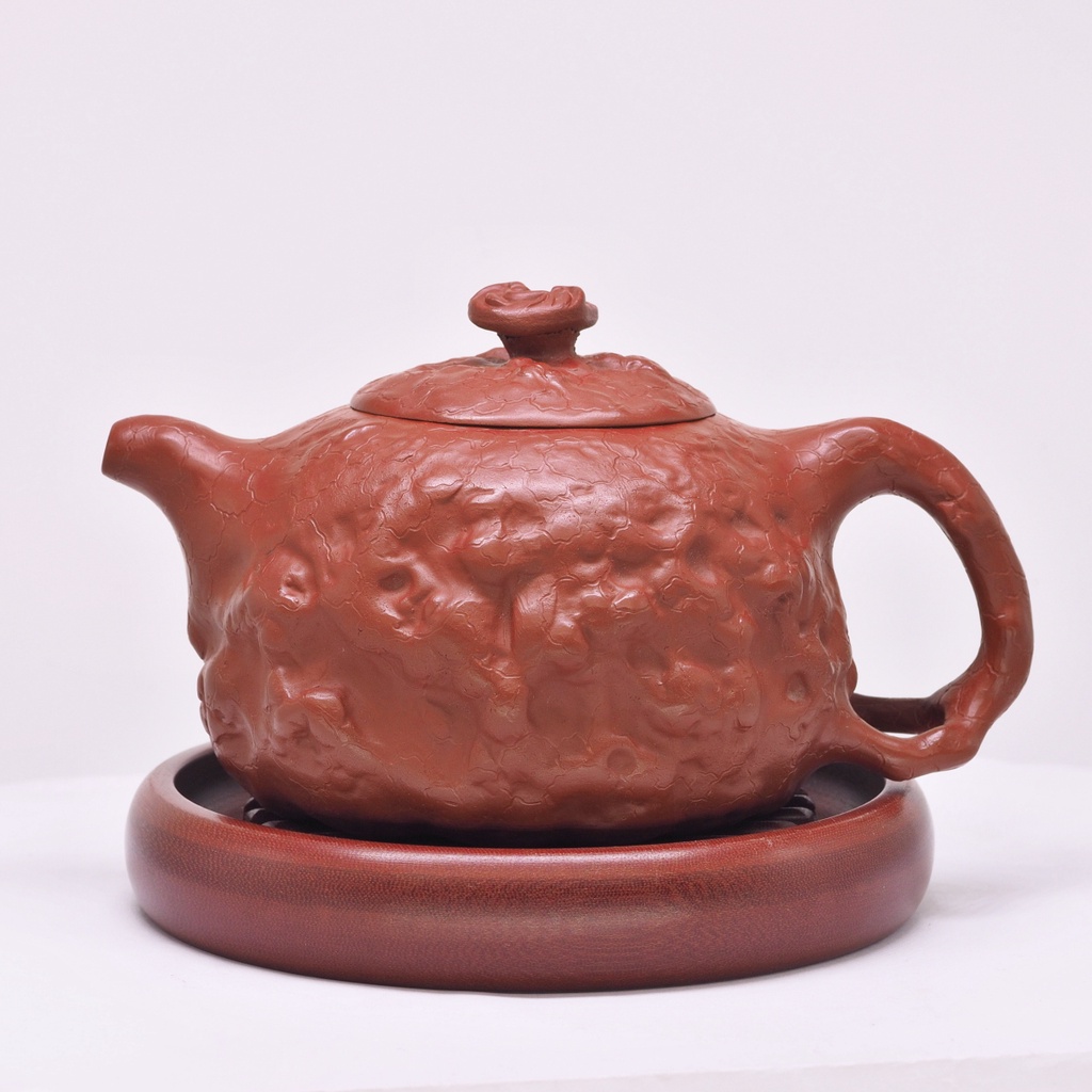 YiXing ZiSha Teapot Purple Clay 宜兴紫砂 朱泥大红袍泥 灵芝供春 260cc 现货 本地发货 | Shopee Malaysia