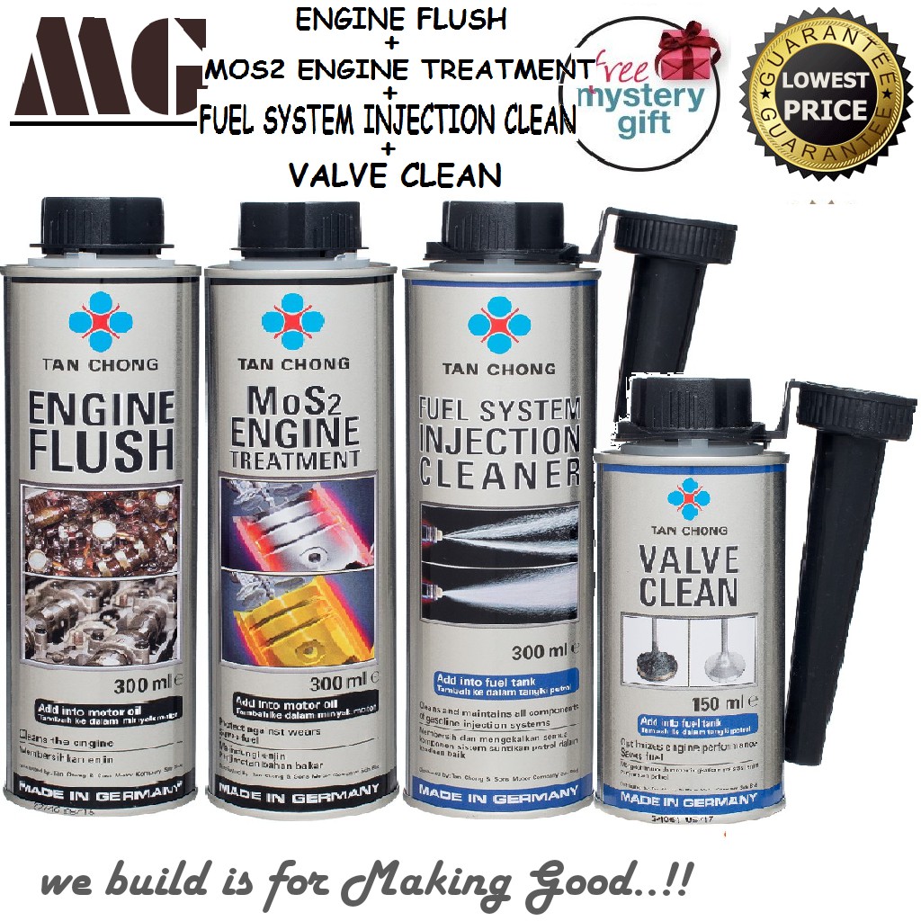 TAN CHONG ADDITIVES LIQUI MOLY 4 IN 1 ENGINE FLUSH ENGINE TREATMENT FUEL SYSTEM INJECTOR CLEANER ...