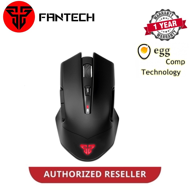 Fantech WGC1 Venom 2400 DPI Wireless 2.4GHz GAMING MOUSE DUAL POWER ...