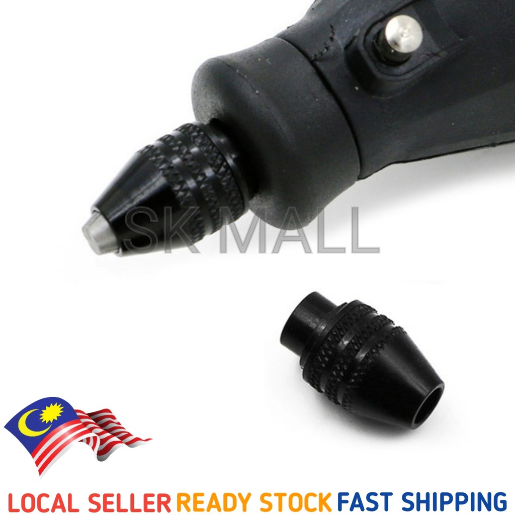 Adjustable Collet Chuck Chucking 0-3.2mm For Electric Drill Die Grinder ...