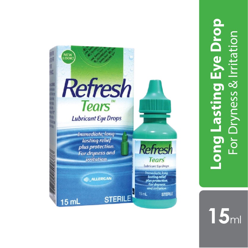 Allergan Refresh Tears Lubricant Eye Drops (15ml) | Shopee Malaysia