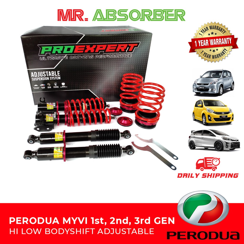 MYVI OLD / NEW HI LOW BODYSHIFT ADJUSTABLE PROEXPERT | Shopee Malaysia