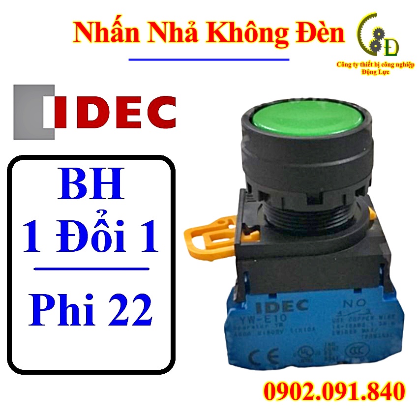 Idec non-light release push button 22mm 220v, blue push-release ...