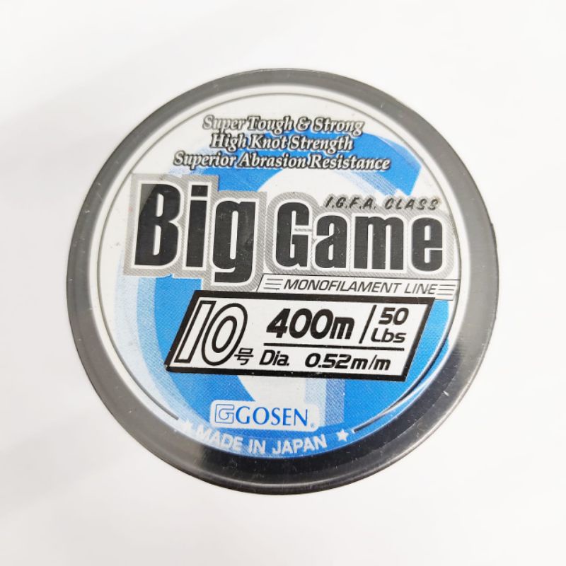 GOSEN BIG GAME MONOFILAMENT LINE | Shopee Malaysia