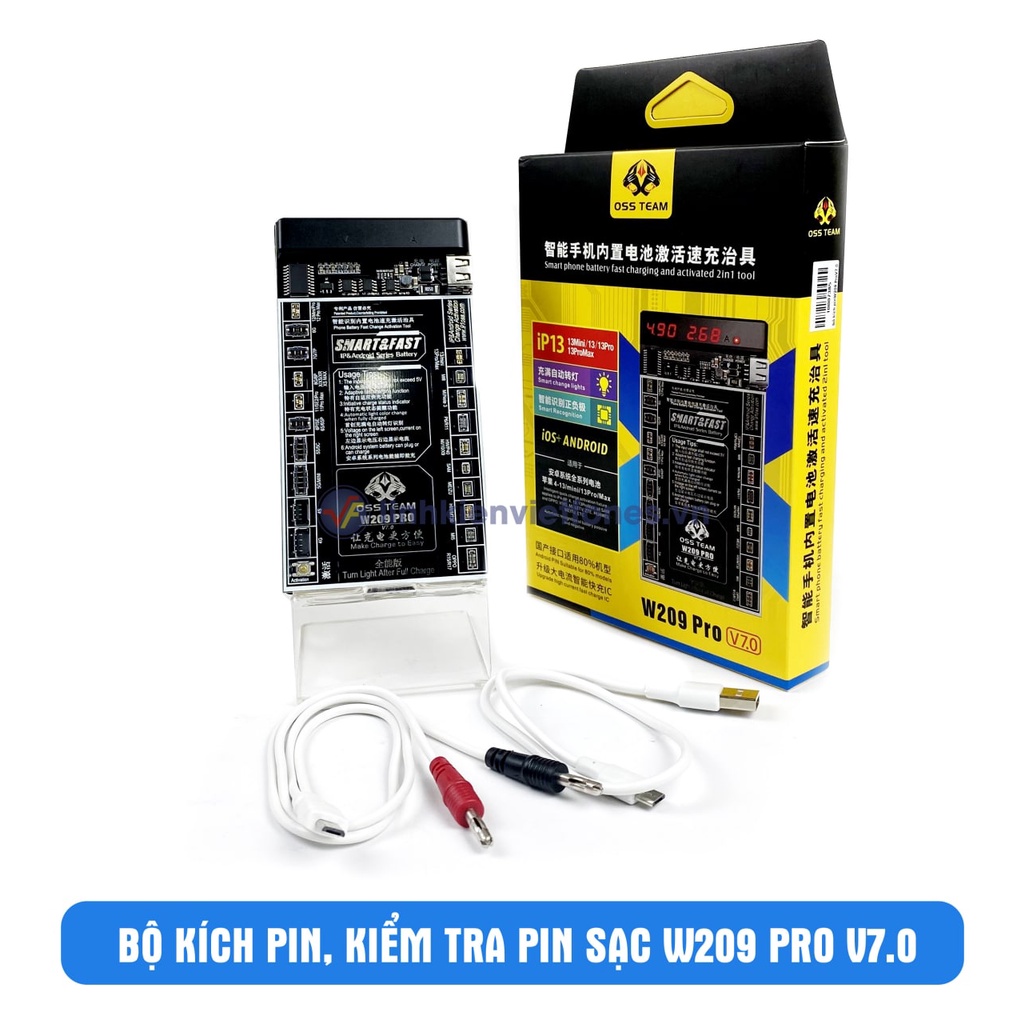 GSM SOURCES W209 PRO V7.0 IOS+ANDROID PHON 4-13PROMAX BATTERY FAST ...