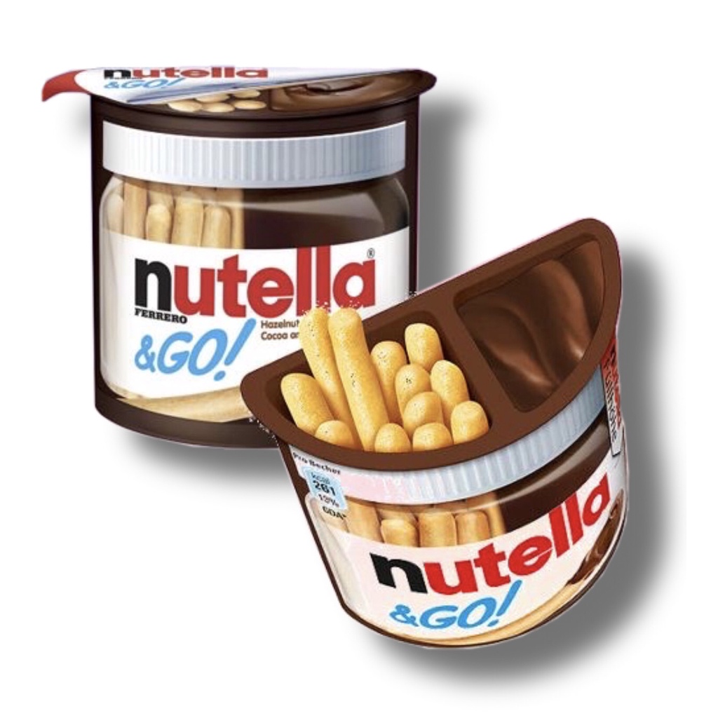 NUTELLA GO Hazelnut Spread with Cocoa+Breadstick | Shopee Malaysia