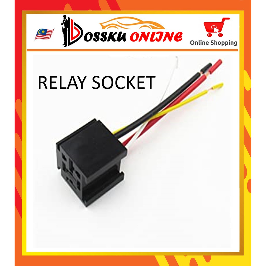 Waterproof Car Truck Auto Automotive 12V 120 AMP 87A LED Relay 5 Pin ...