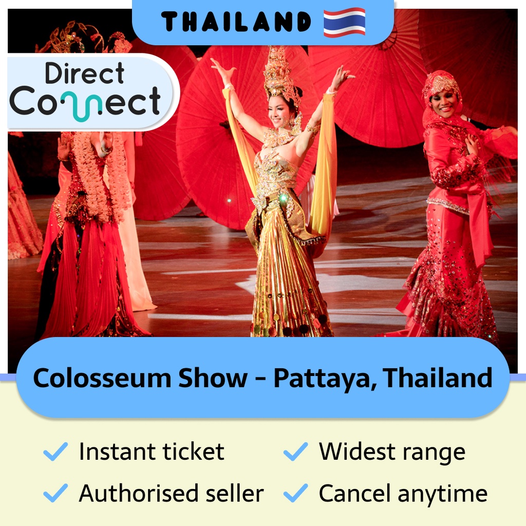 [PROMO TIKET READY] Colosseum Show Pattaya Thailand Entertainment Dance ...