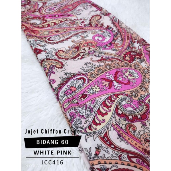 KAIN CHIFFON CREPE JOJET VIETNAM VIRAL | Shopee Malaysia