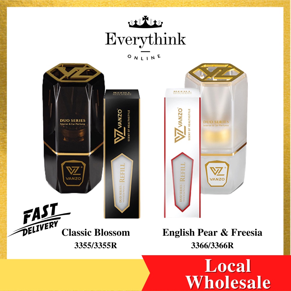 [READY STOCK] VANZO 3355 (CLASSIC BLOSSOM) / 3366 (ENGLISH PEAR ...