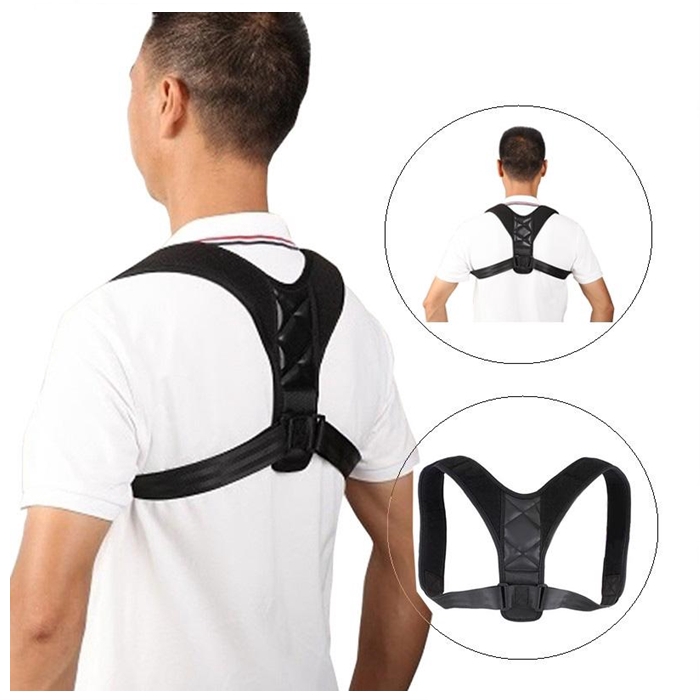 Back Support Belt Posture Corrector Backbone Support Badan Kecil Tulang ...