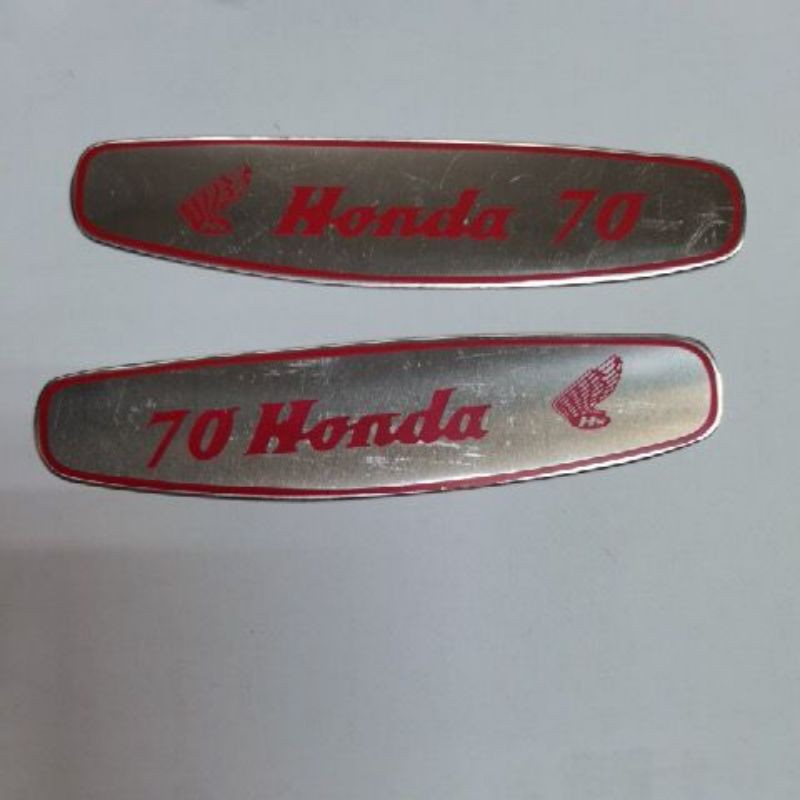 ***Honda Cub***Sticker Emblem tank sticker c70 c65 c50 | Shopee Malaysia