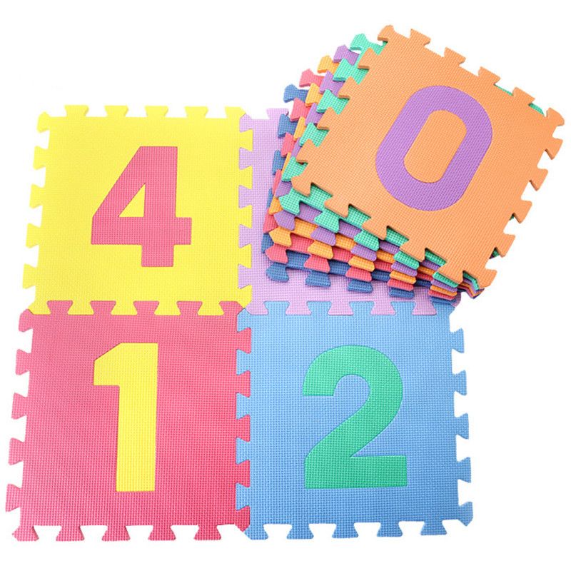 (1 Set X 10pcs) Puzzle Baby Gym Foam Playmat eva Mate carpet / Baby ...