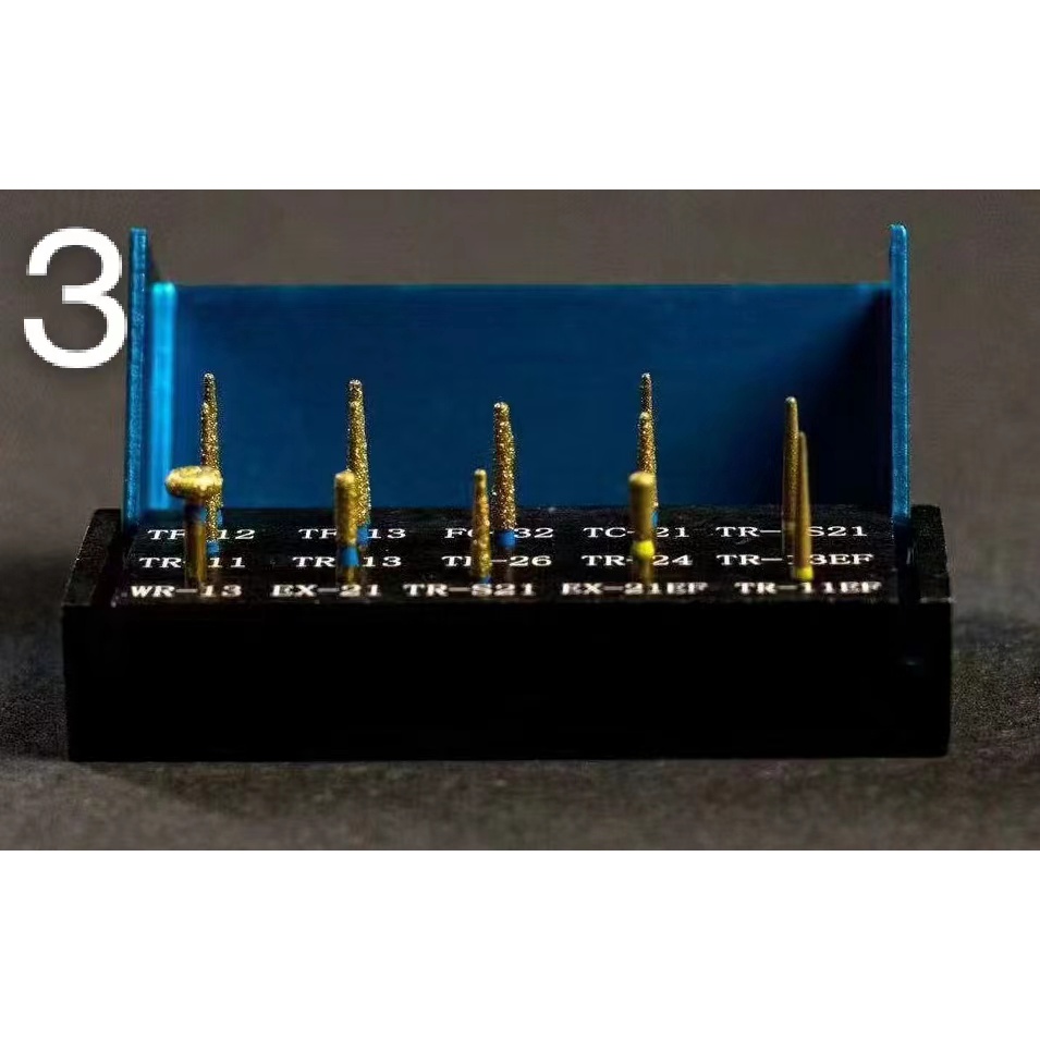 Jinzuan Dental Crown Pulp Inlay Veneer Restoration Pit and Fissure Bur ...