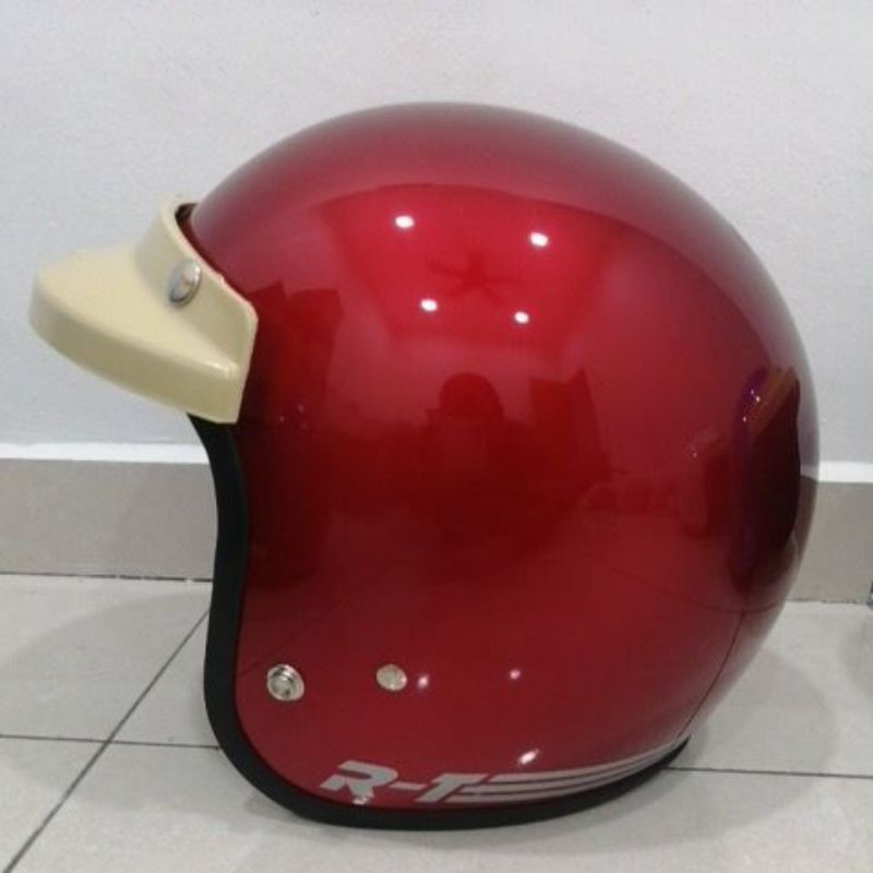TOPI KELEDAR MOTOSIKAL XL SAIZ 62CM XL SIZE MOTORCYCLE HELMET 62CM WITH ...