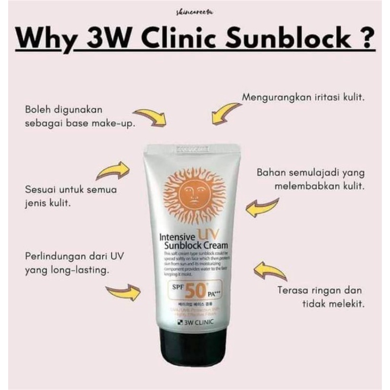 sunblock original melindungi muka dari sinaran matahari | Shopee Malaysia