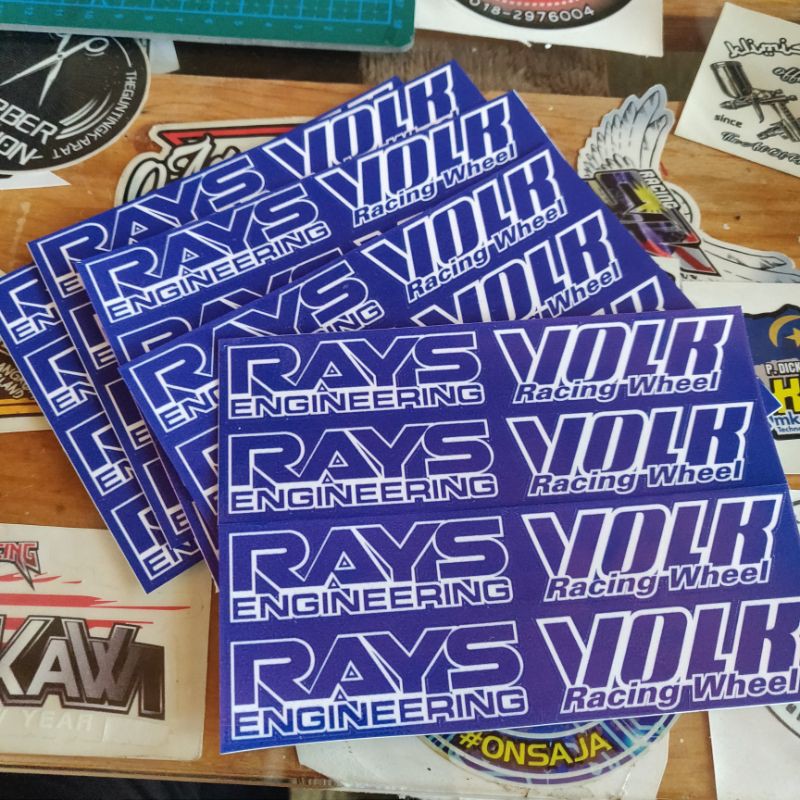 Sticker Rim Rays Volk TE37 | Shopee Malaysia
