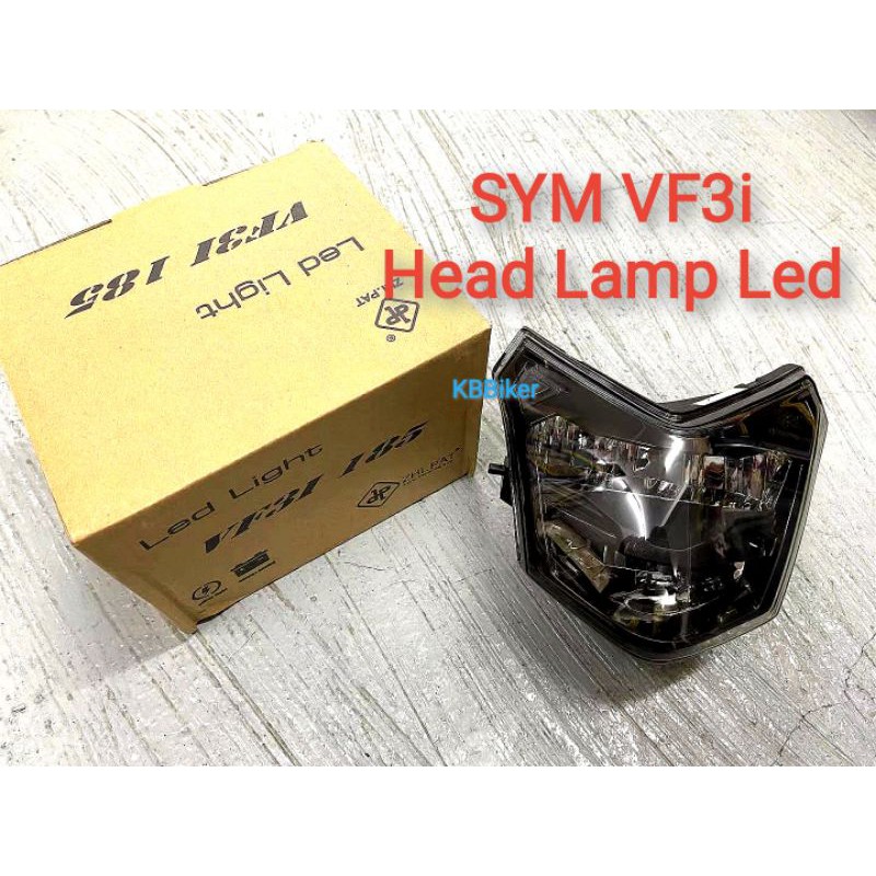 SYM VF3I Led Head Lamp Complete Set Zhipat / ZHI.PAT head lamp LED ...