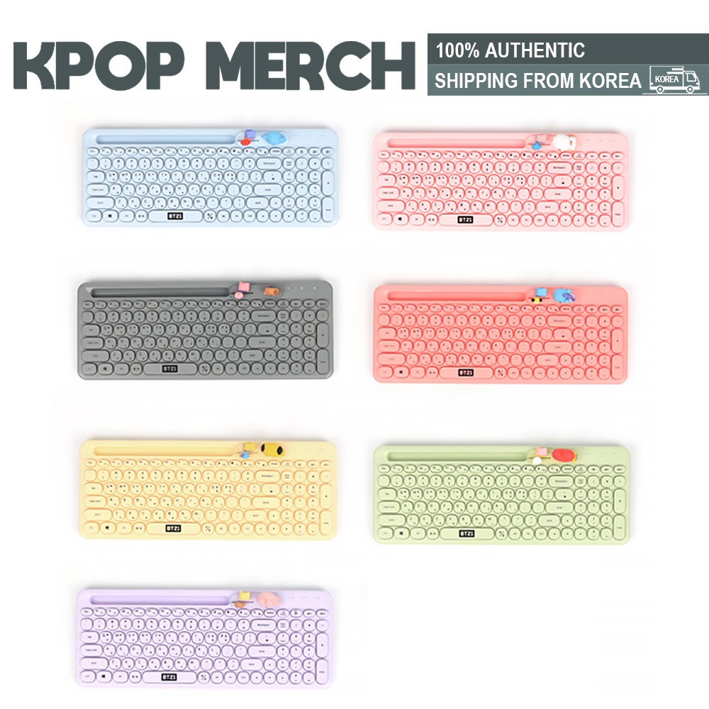BT21 - Multi Pairing Wireless Keyboard [My Little Buddy] | Shopee Malaysia