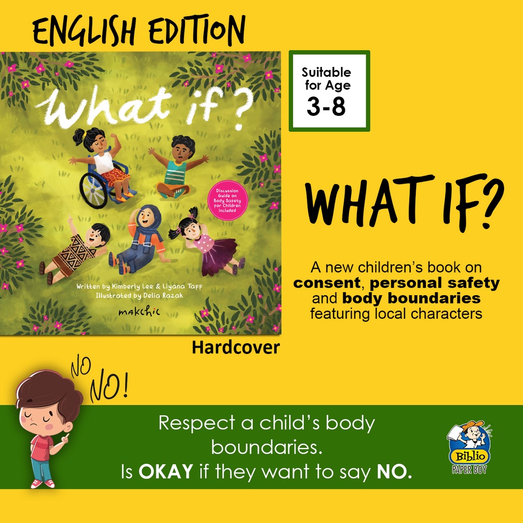What If by Makchic - Picture book on personal safety, consent and body ...