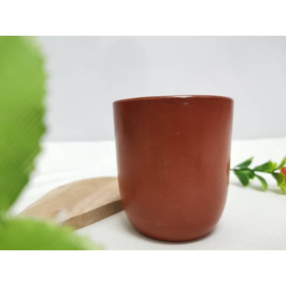 (LT TEACUP) Tea Cup Ceramic earthenware 陶瓷 土陶 直身茶杯 杯子 大直身泥杯 Periuk ...
