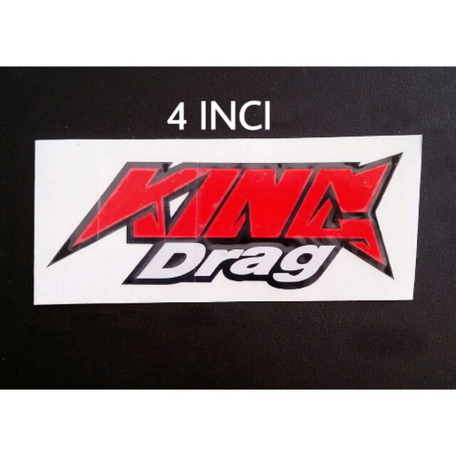 King Drag Sticker *Cutting Sticker | Shopee Malaysia