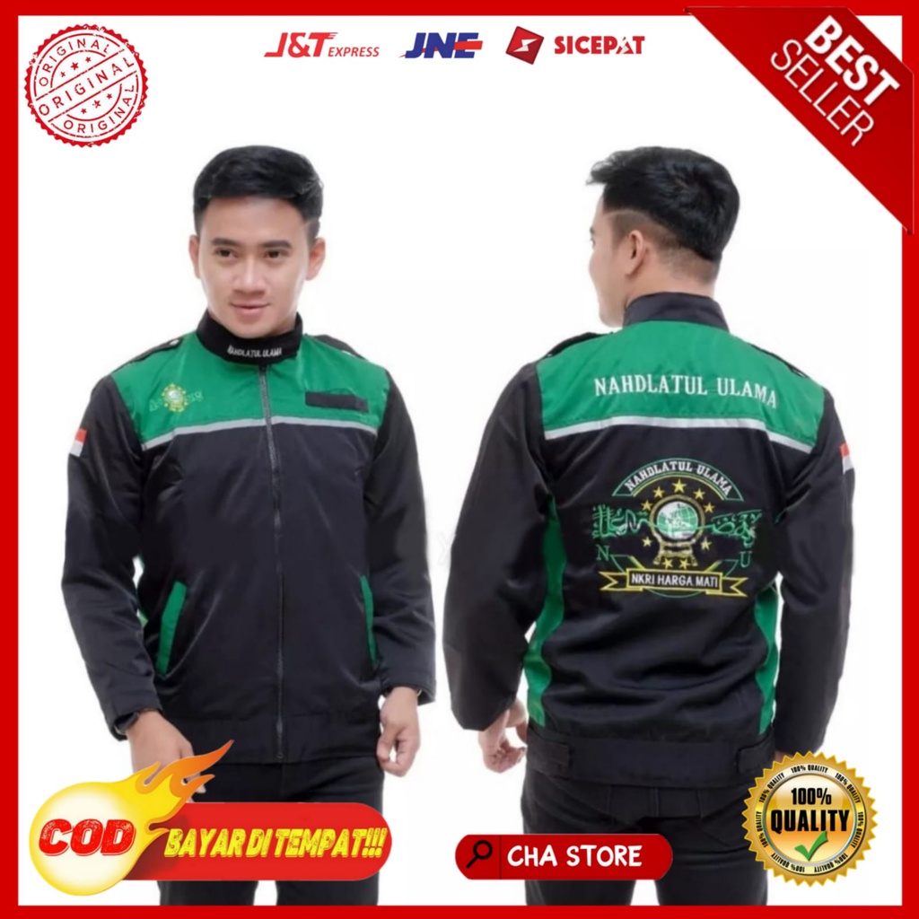 Jacket + Embroidery Name | Nahdlatul Ulama NU Majelis Jacket / Majlis ...